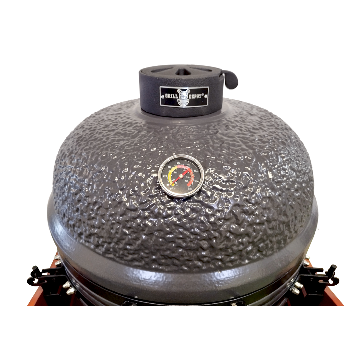 Grilldepot Kamado Grill Matt Szürke 54cm + deflektor lap