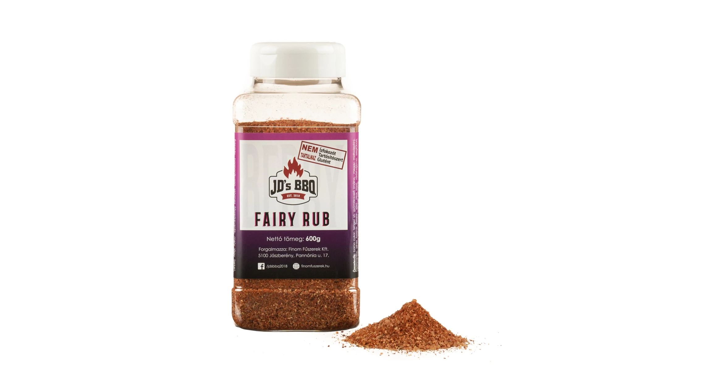 JD's Fairy RUB fűszerkeverék 600g